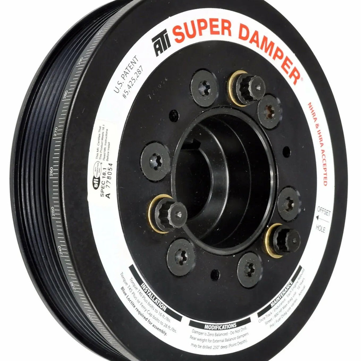 ATI HARMONIC DAMPER / BALANCER 1JZ-GTE, 2JZ-GE, 2JZ-GTE — LongBoost ...