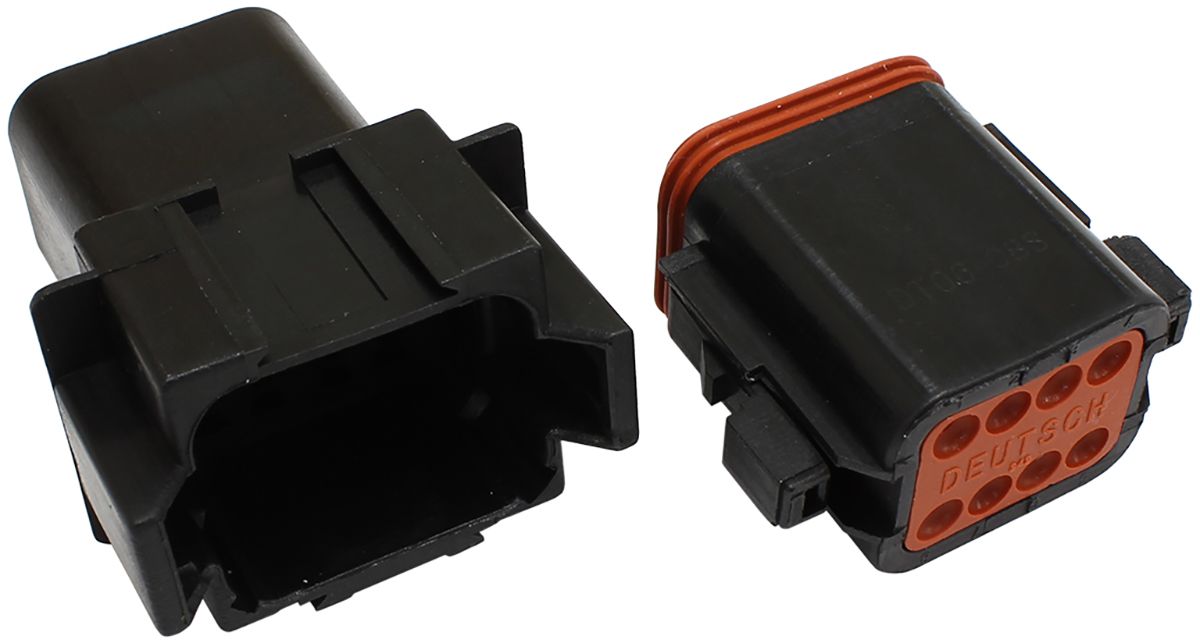 WEATHERTIGHT 8 PIN CONNECTOR - AF49-9008 — LongBoost Performance Parts