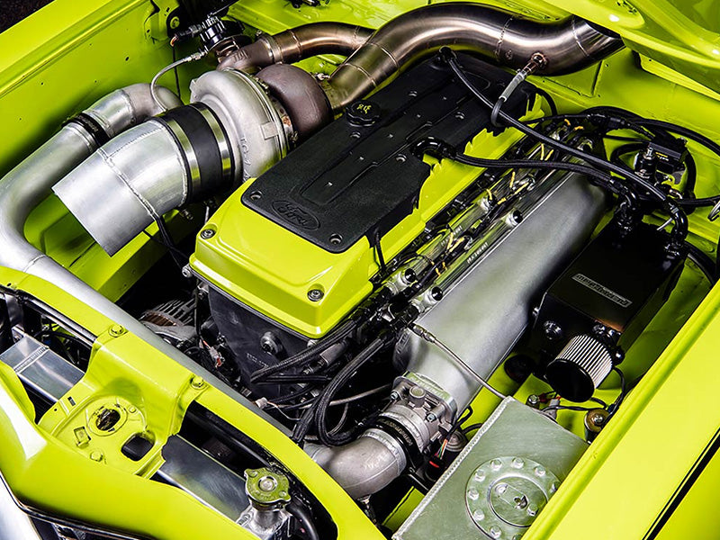 BA BF FG Ford Billet Intake Manifold - 12 Injector (Twin Rail ...