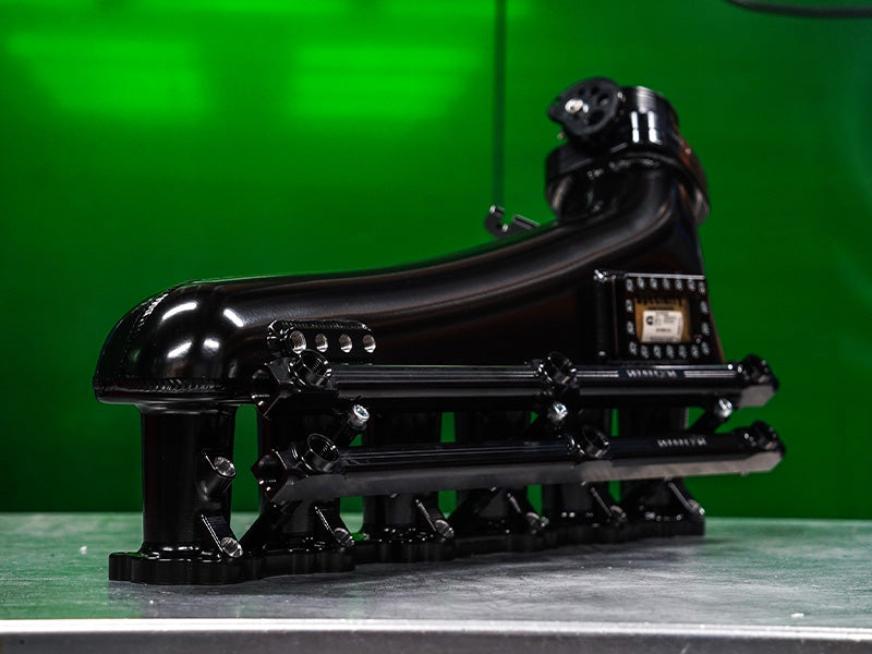 BA BF FG Ford Billet Intake Manifold - 12 Injector (Twin Rail ...