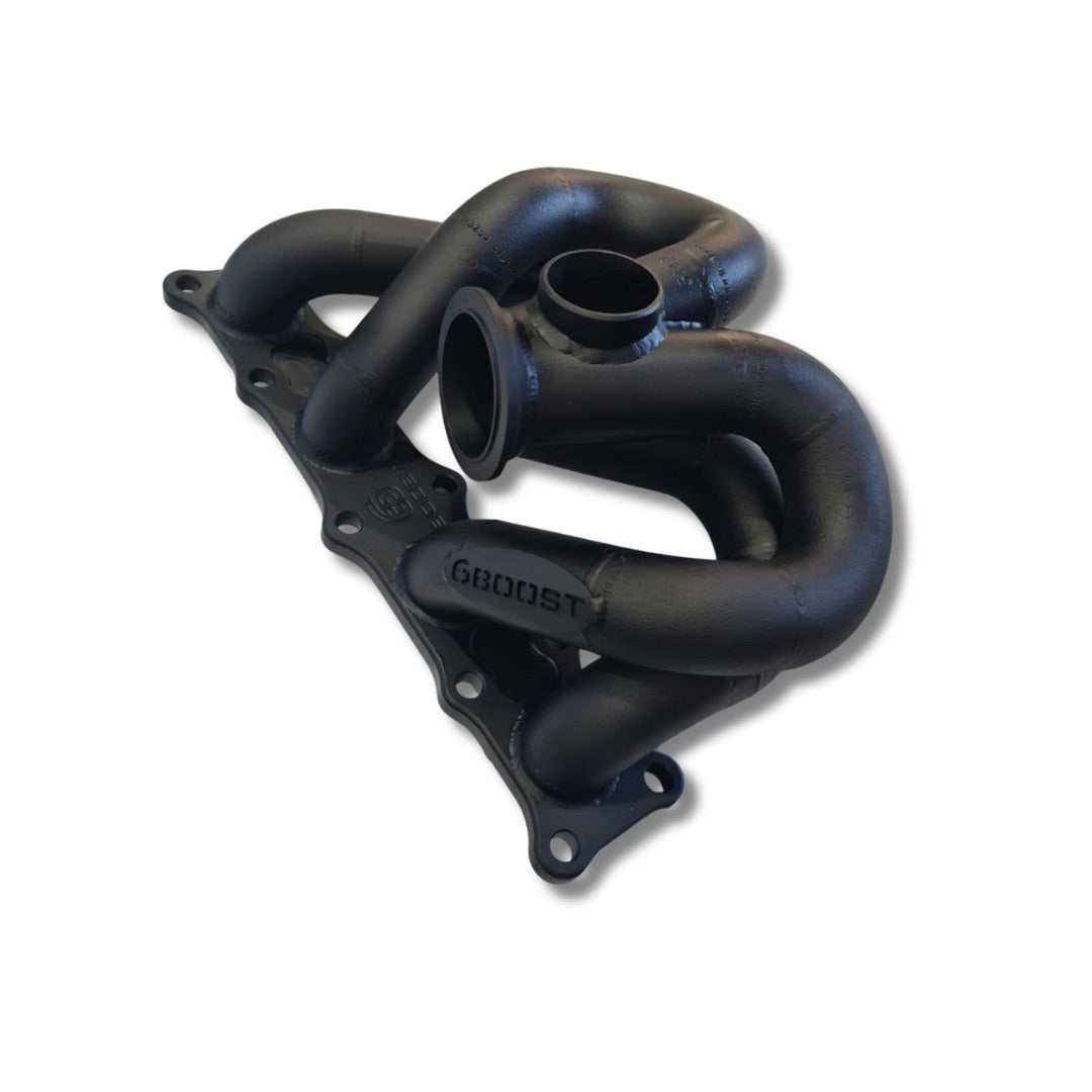 6boost - Mitsubishi 4B11 Evo X V-Band Exhaust Manifold — LongBoost ...
