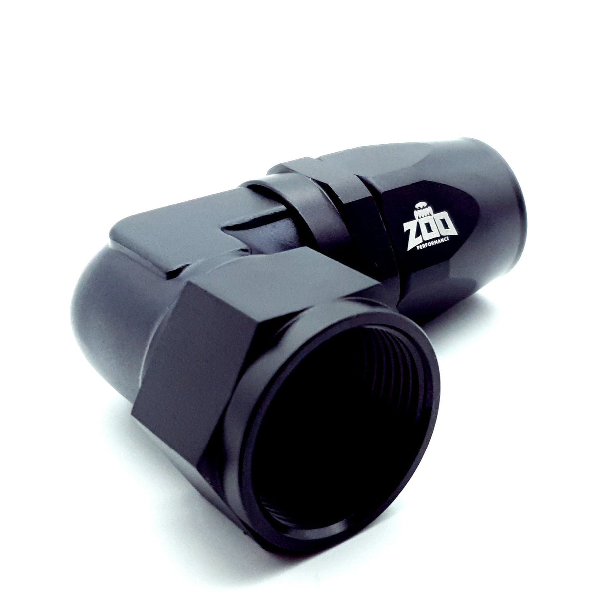 Zoo Performance - 90 Deg Forged Hose Fitting — LongBoost Performance Parts