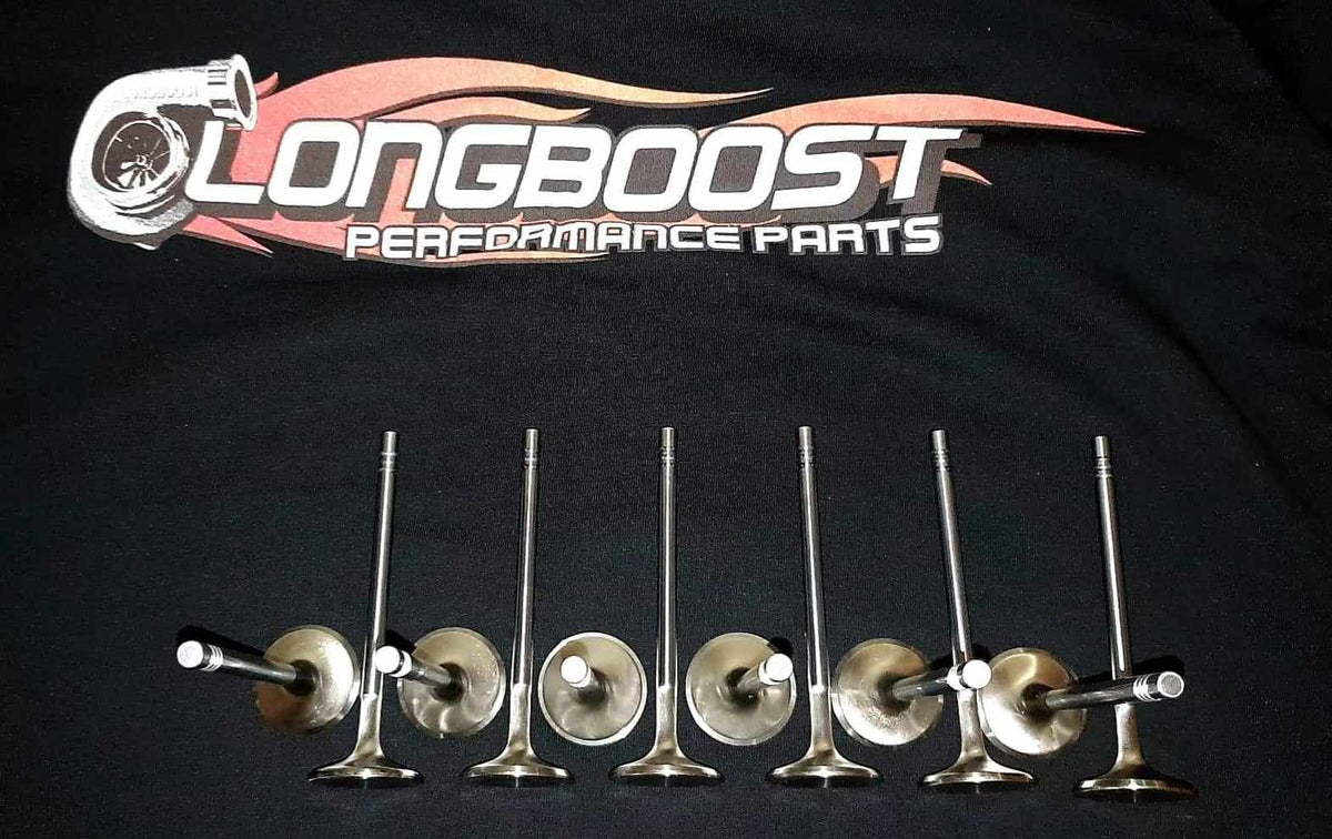 Atomic - Ford Barra 214-N Stainless Steel Multi Groove Exhaust Valve 3 — LongBoost Performance Parts