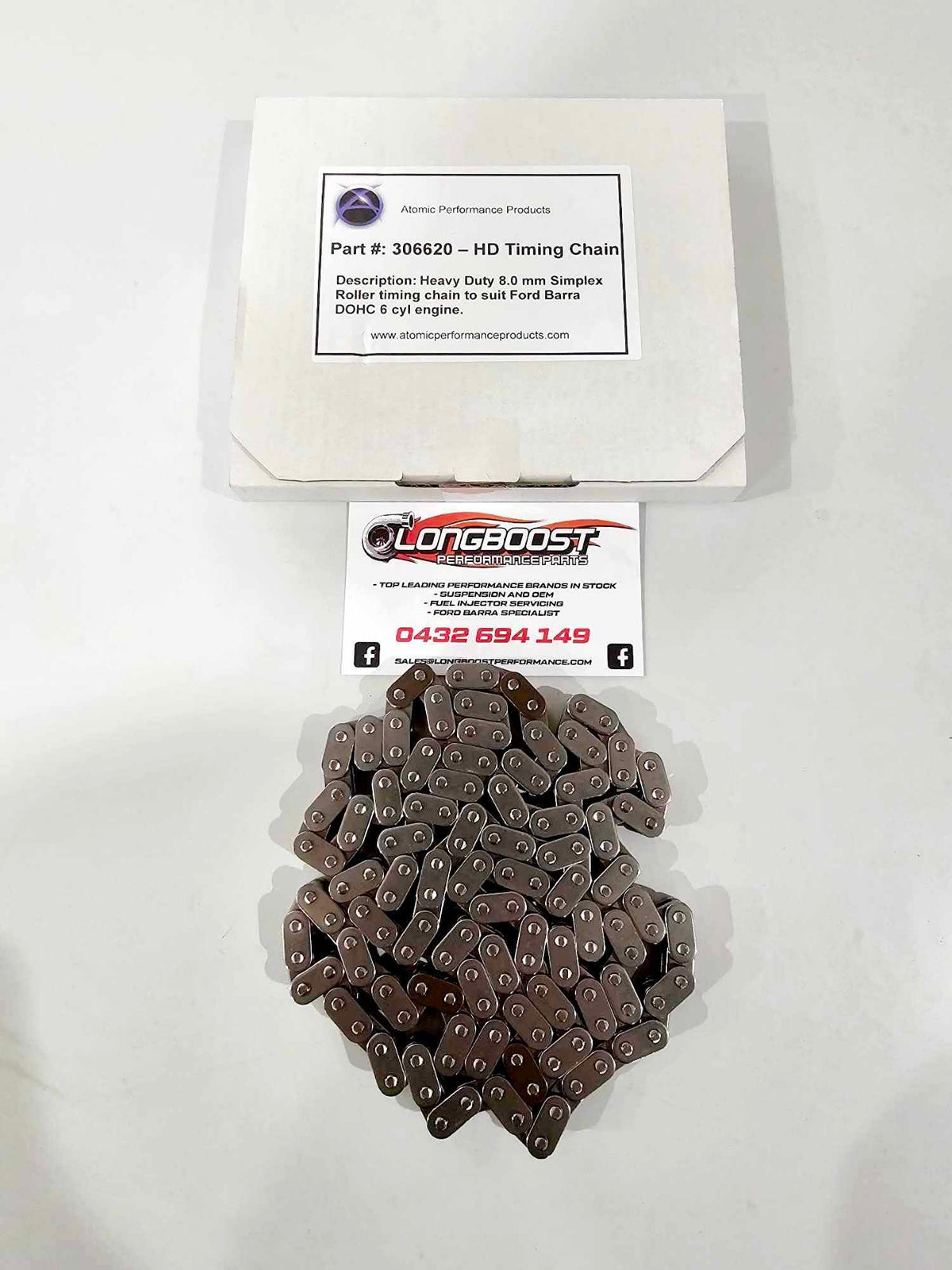 Atomic HD Timing Chain Barra — LongBoost Performance Parts