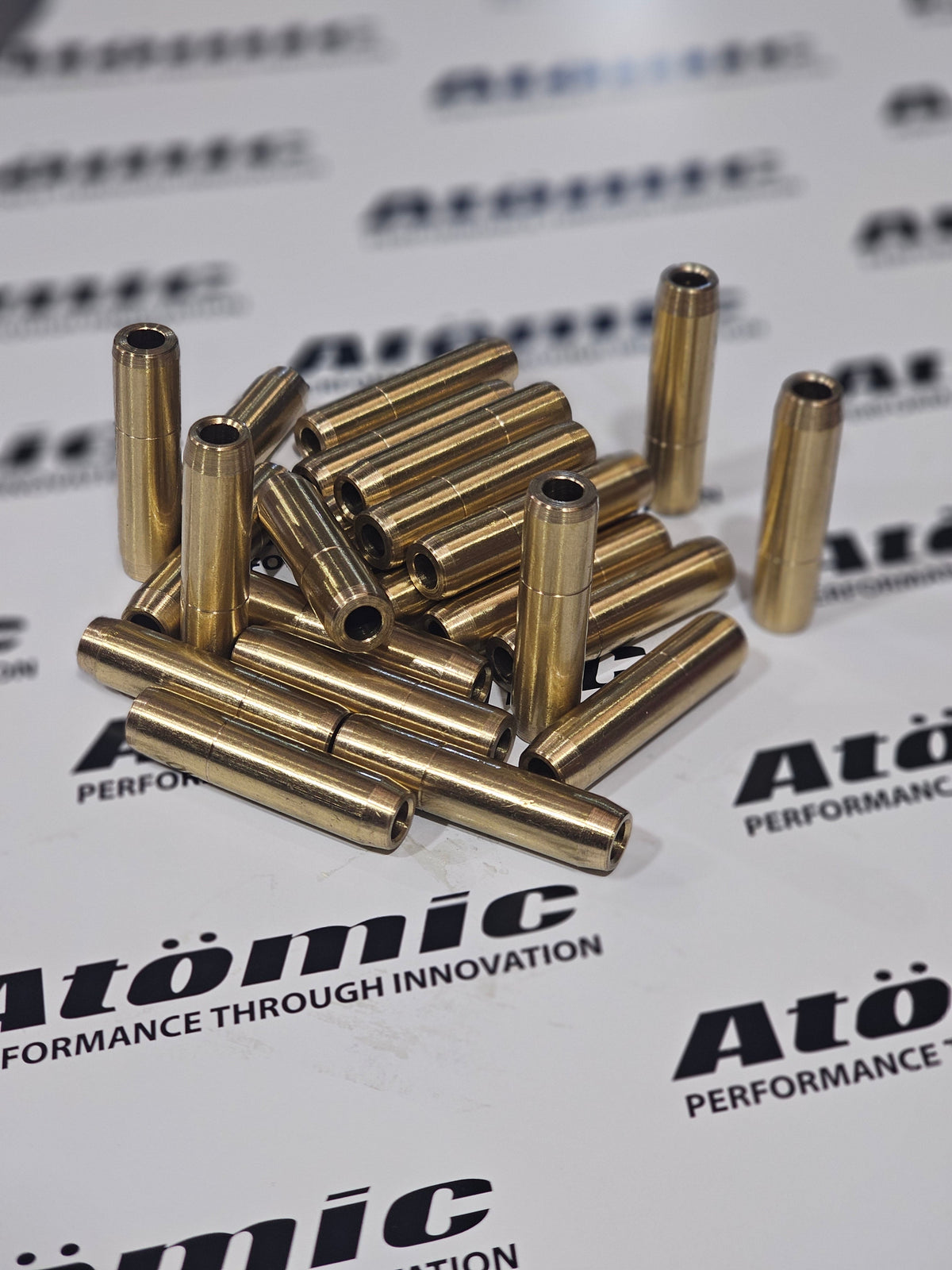 Atomic Barra Manganese Bronze Valve Guides — LongBoost Performance Parts