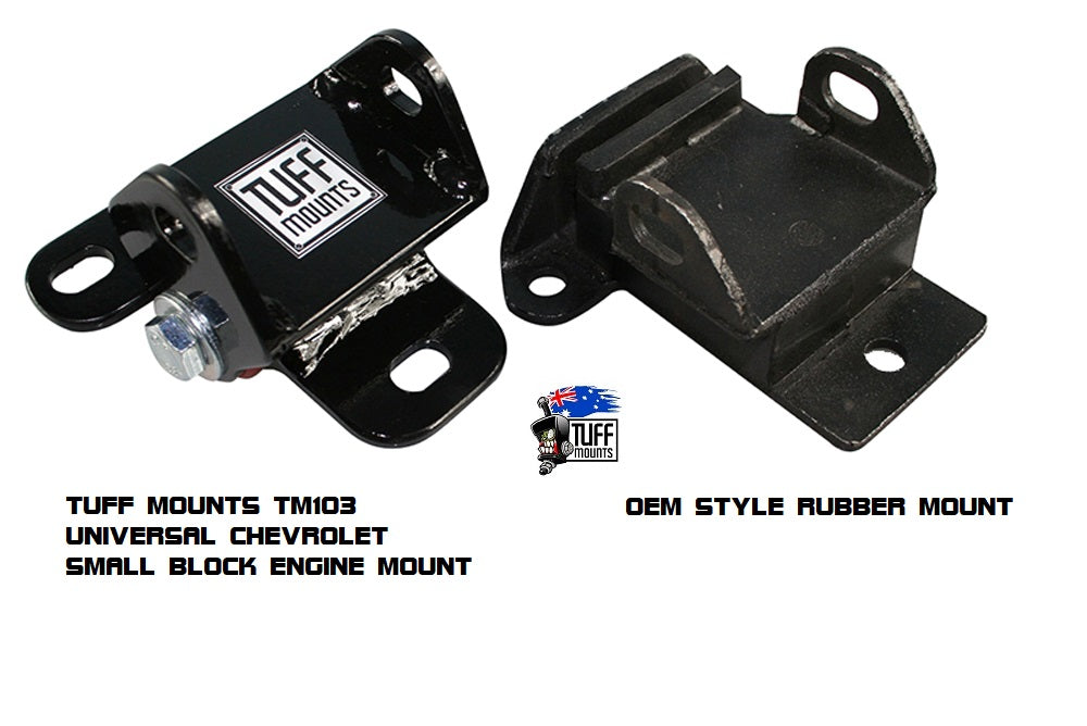 Tuff Mounts - TUFF MOUNT, CHEV, ENGINE MOUNT TM103 — LongBoost Performance Parts