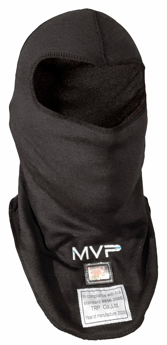 Black Fia Approved Balaclava — LongBoost Performance Parts