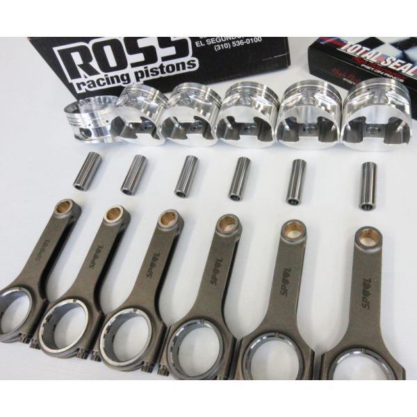 Spool Holden 202 Conrods and Ross Racing Pistons - Supercharged / Turb ...